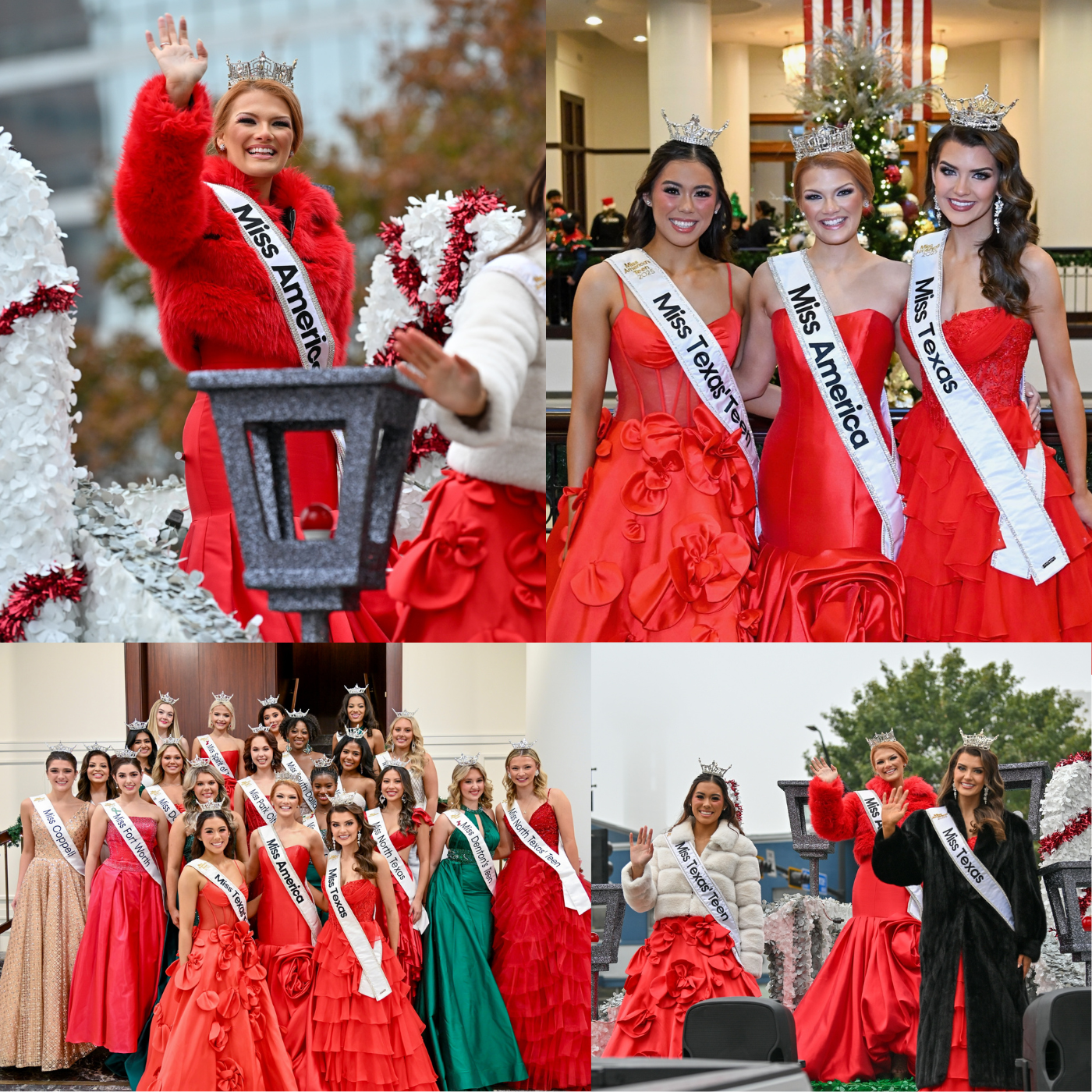 Miss America Recognized as a “Household Name” at the Dallas Holiday Parade